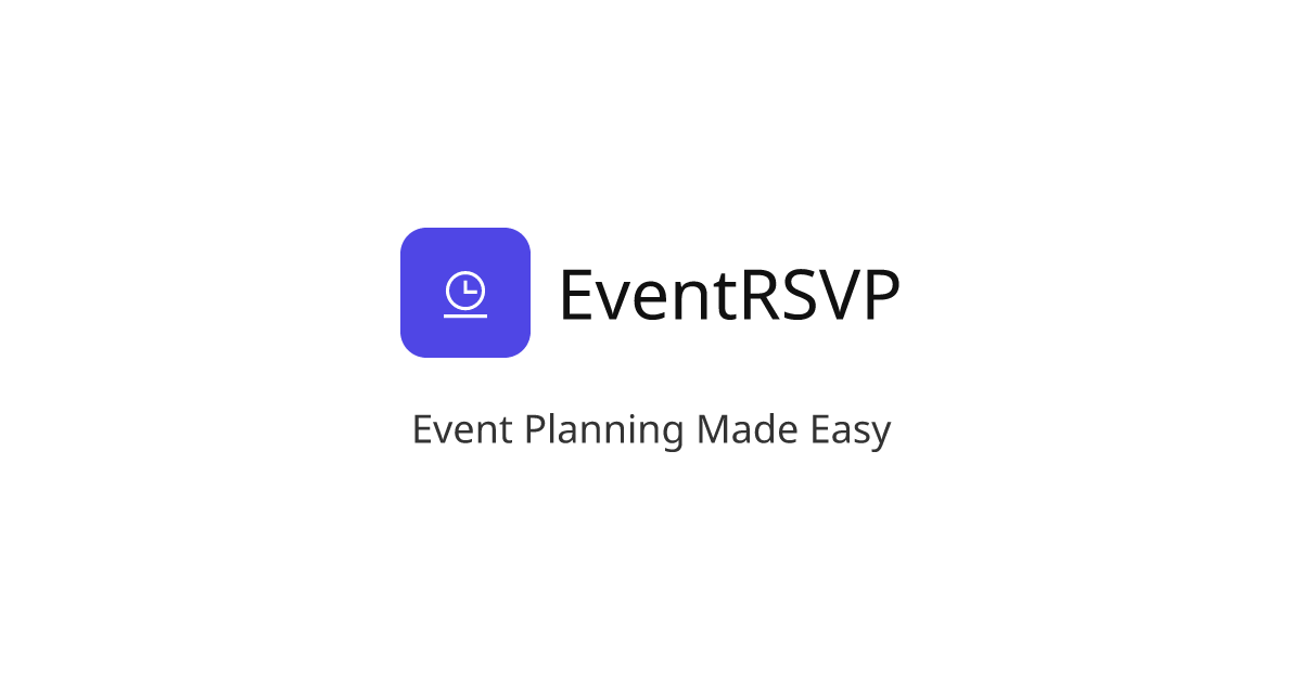 EventRSVP – Plan Events with Ease, Powered by AI
